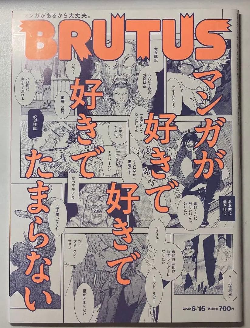 BRUTUS ブルータス 2020年6/15号 No.917 - メルカリ