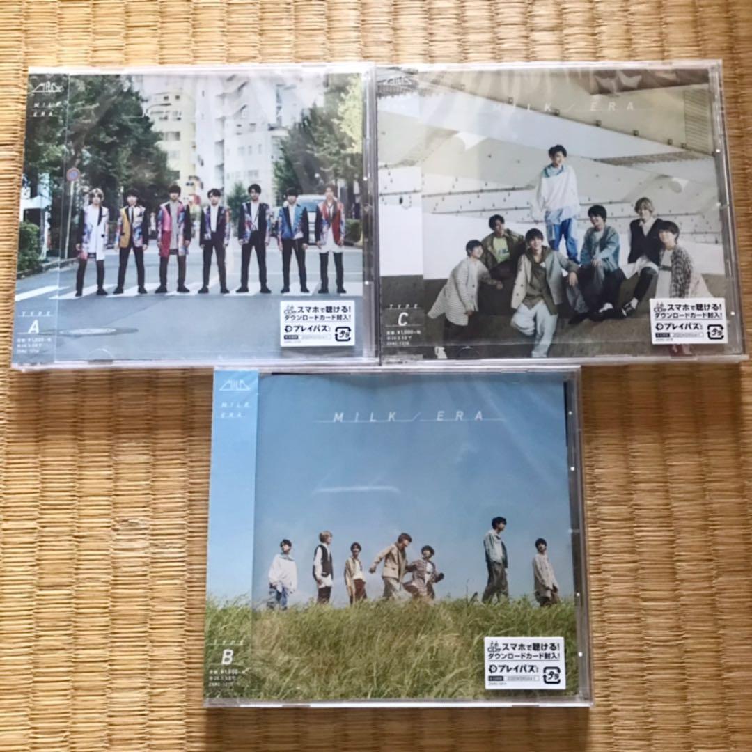 ERA(TYPE-A B C) M!LK CD - メルカリ