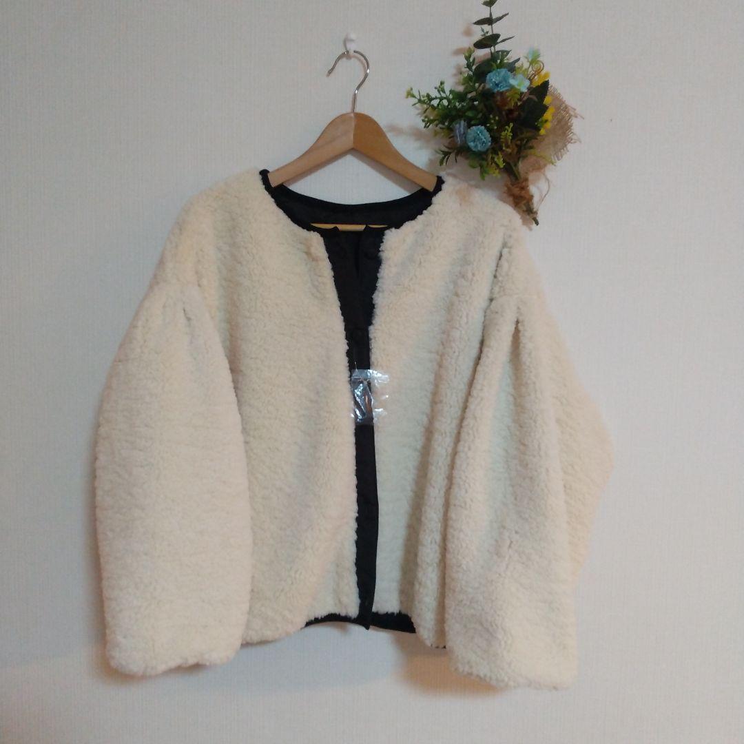 IEDIT t.yamai×IEDIT コラボ タック入りボアジャケット新品4L - メルカリ