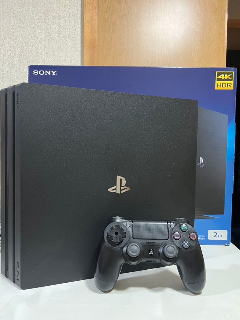 SONY PS4 Pro CUH-7200CB01 ジェットブラック 2TB - メルカリ