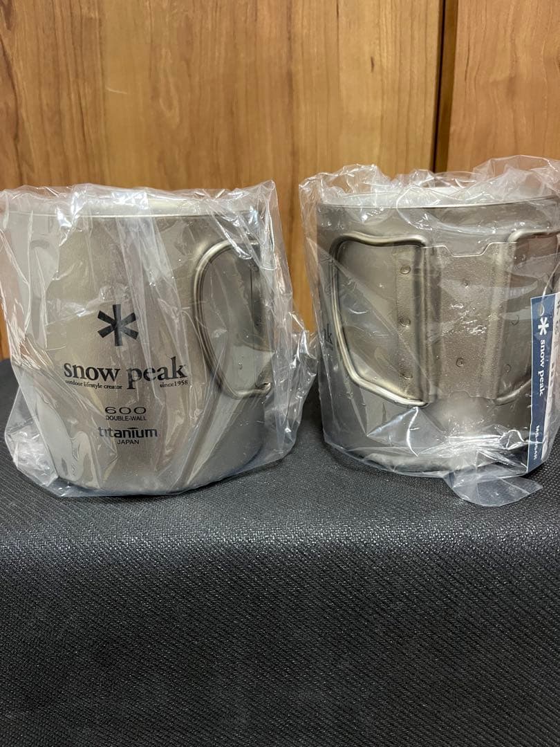 スノーピーク チタンダブルマグ 600 MG-054R 新品2個セット - メルカリ