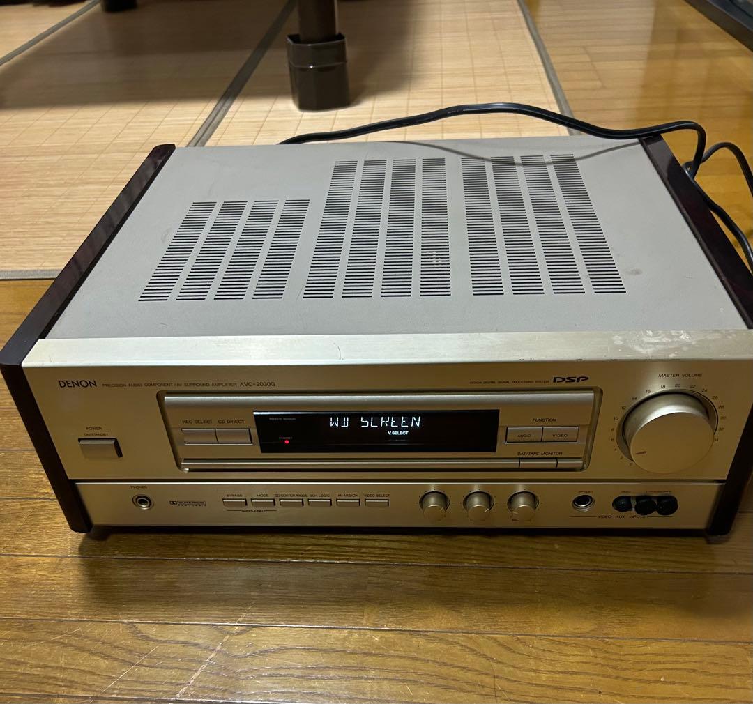DENON デノン AVアンプ AVC-2030G - メルカリ