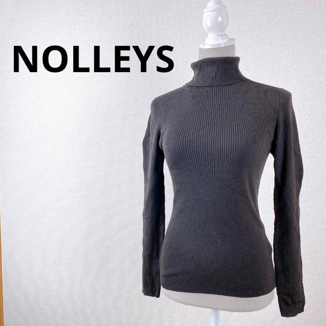 NOLLEYS ノーリーズ レディース ブラウン タートル ニット 秋冬 - メルカリ
