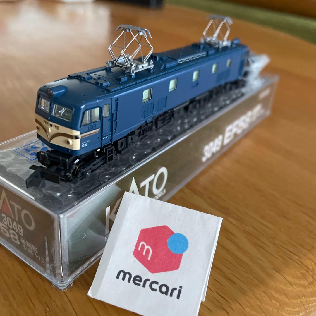 KATO3049 EF58後期形小窓Hゴム⑤付属品未使用未開封あかつき彗星HM付 - メルカリ