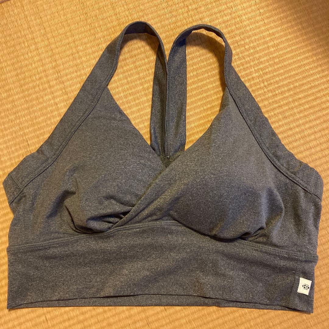 ATSUGI スポーツブラ Mサイズ グレー - メルカリ