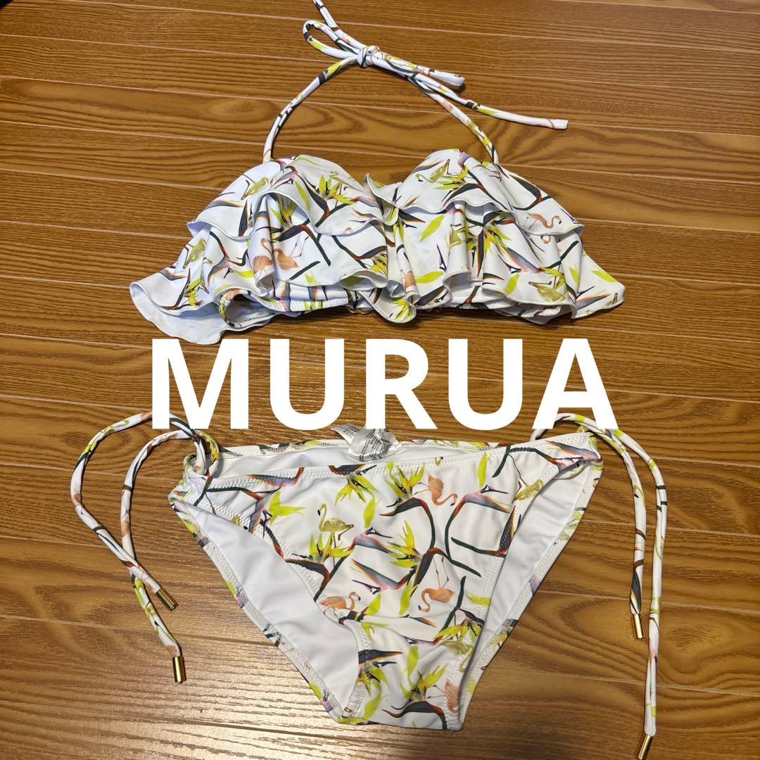 MURUA ムルーア フリル付きフラミンゴ ビキニ - メルカリ