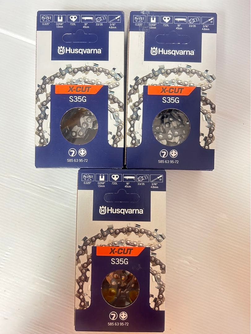 Husqvarna X-CUT S35G 3個セット A60417-11 by メルカリ