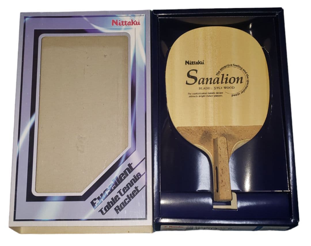 Nittakuラケット Sanalion ペン式ラケット ニッタク 箱付 by メルカリ
