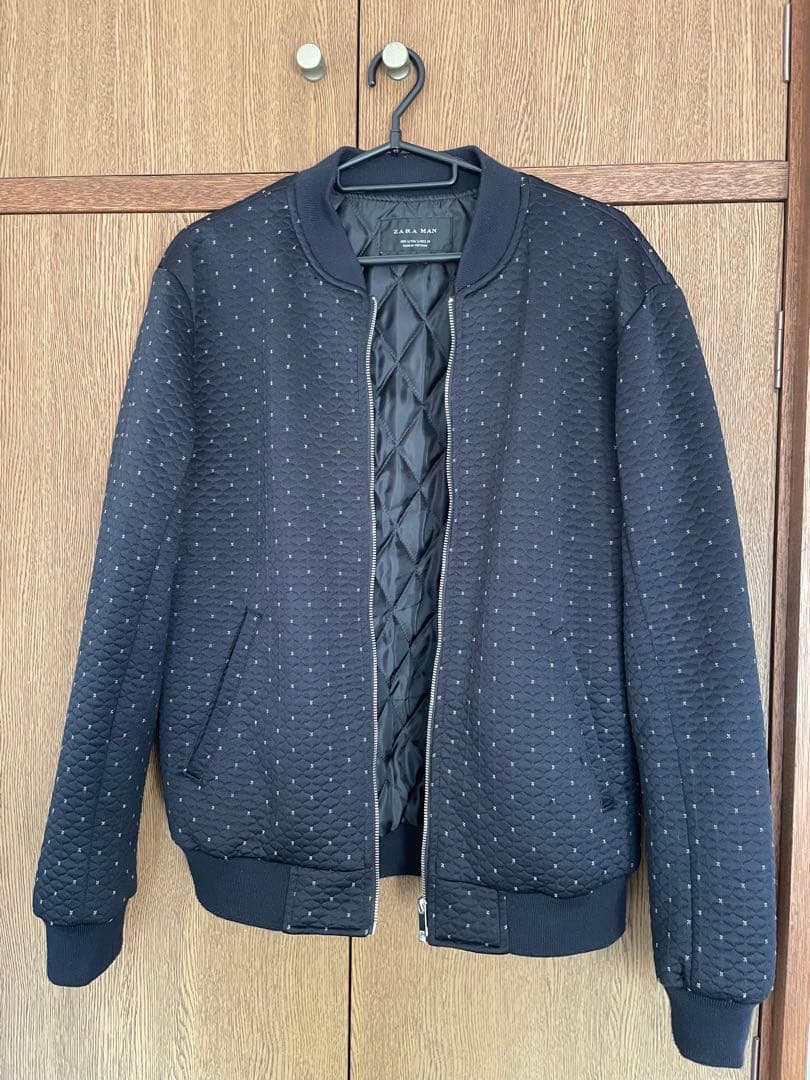 ZARA MA1ドット 黒 メンズM - メルカリ