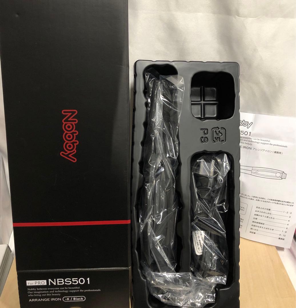 Nobby NBS501 アレンジアイロン ブラック - メルカリ