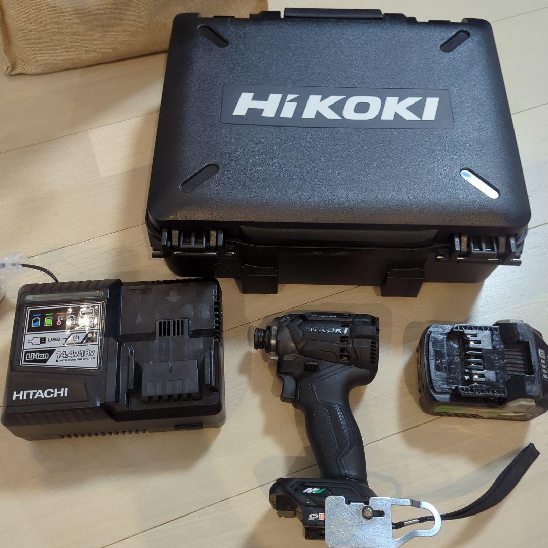 HiKOKI WH36DC 充電器・バッテリー付き 未使用ケース付き - メルカリ
