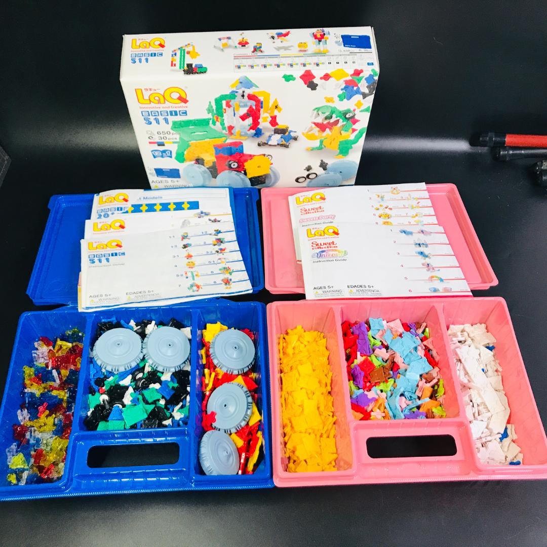 LaQ ラキュー まとめ売り 約2kg sweet crystal basic - メルカリ