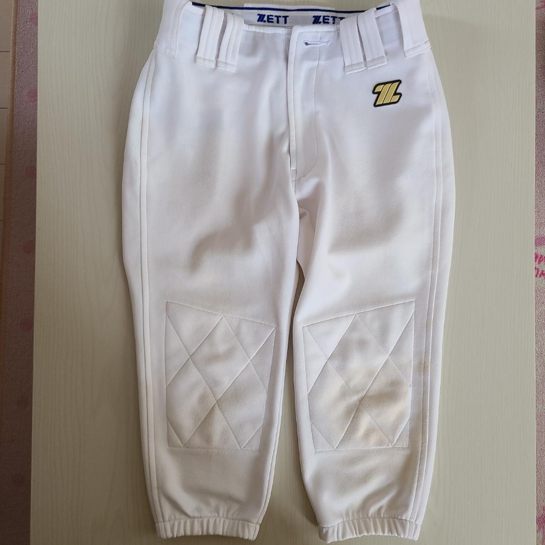 ZETT ゼット 野球ユニフォーム ヒザキルト パンツ ズボン 140cm - メルカリ