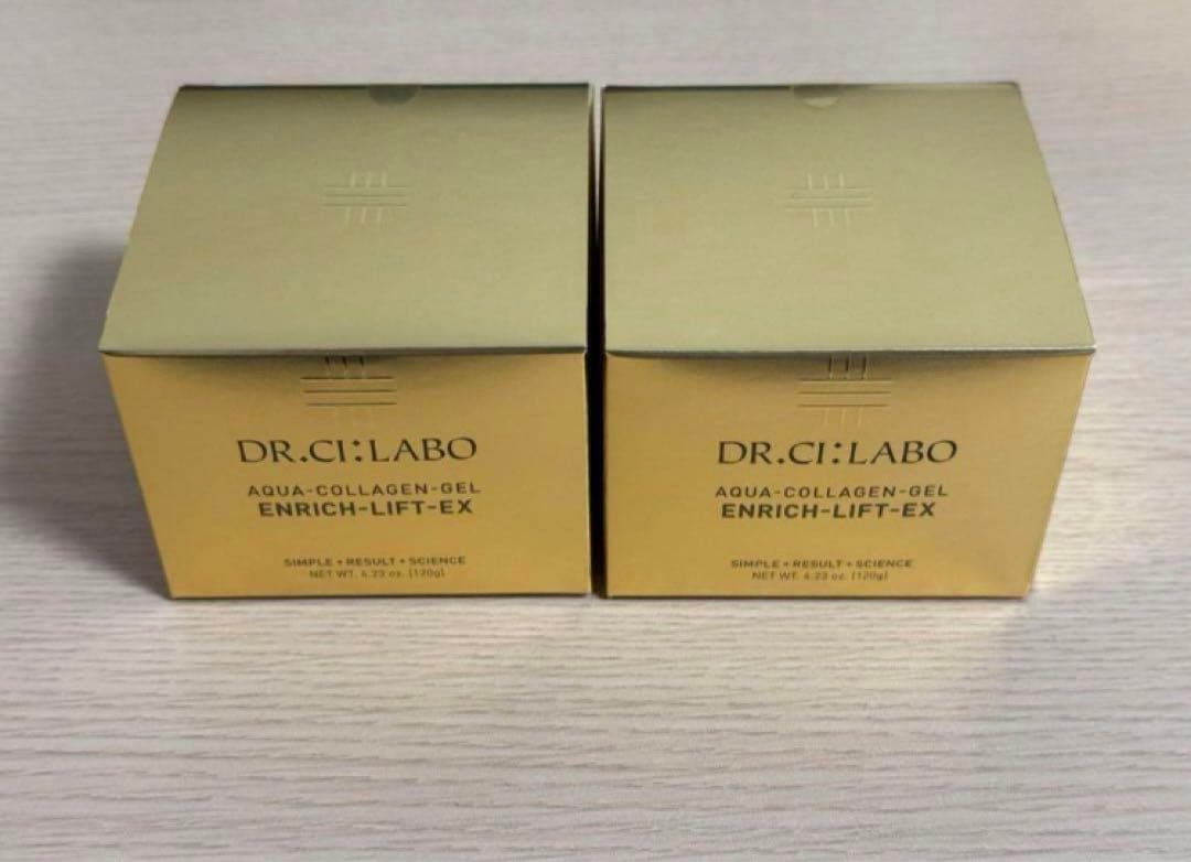 【新品/未使用】ドクターシーラボ アクアコラーゲンゲル エンリッチリフトEX 120g x2 - メルカリ