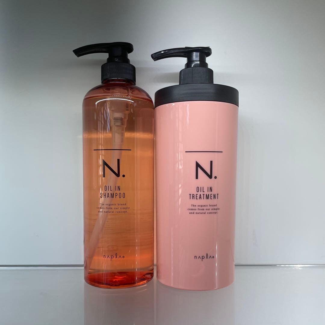 ナプラ N. オイルインシャンプー750ml ＆トリートメントセット650g - メルカリ