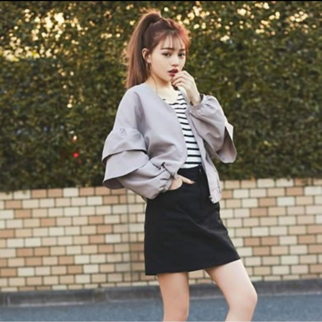 美品 グレイル GRL M ストレッチタイトスカート 黒ブラック k4181i - メルカリ