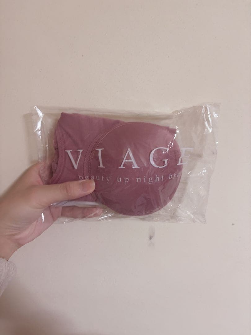VIAGE beauty up night bra パープル S/Mサイズ - メルカリ