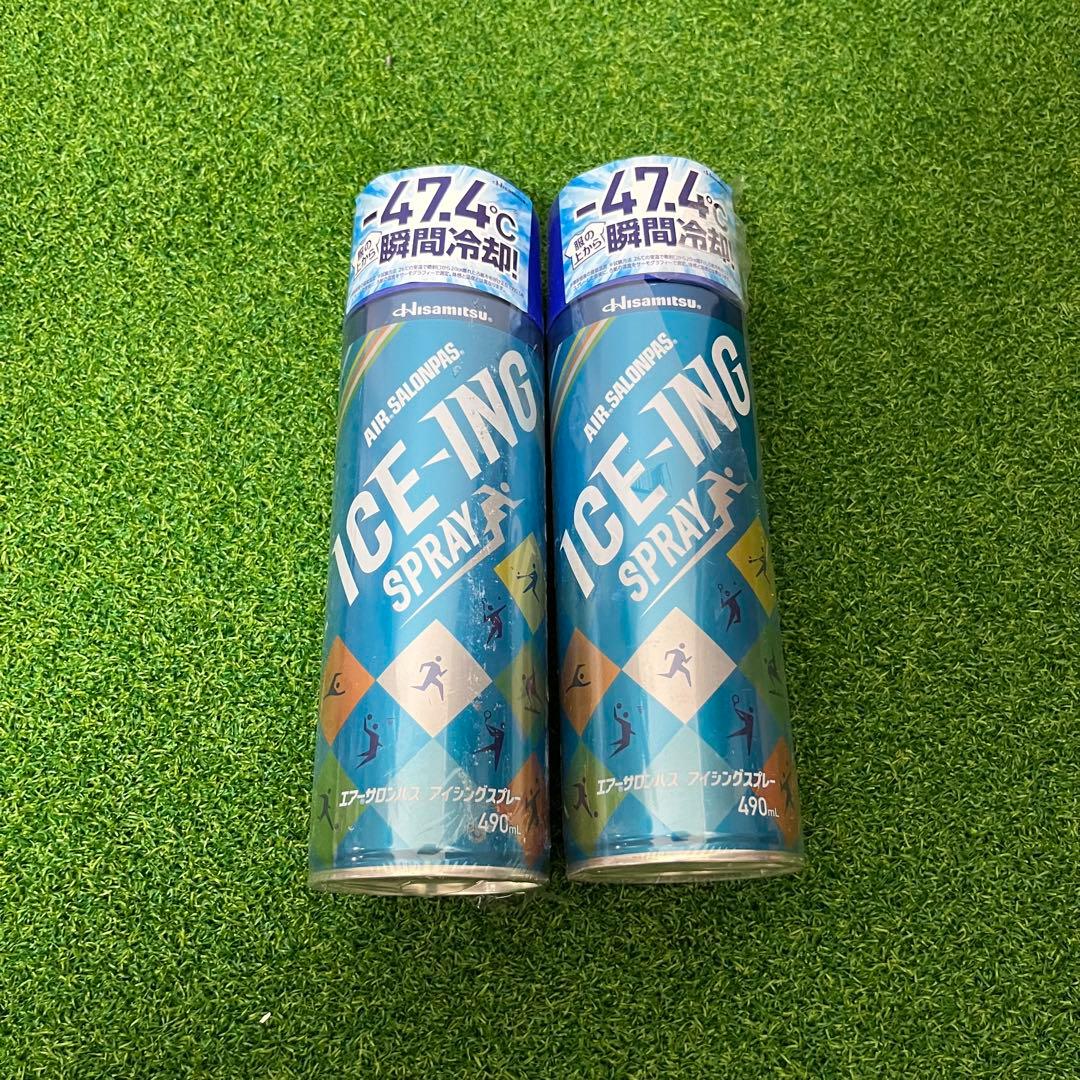 【新品未使用】久光 エアーサロンパス アイシングスプレー 490ml 2本セット - メルカリ
