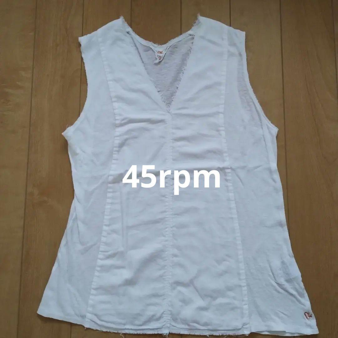 45rpm 切りっぱなしデザイン - メルカリ