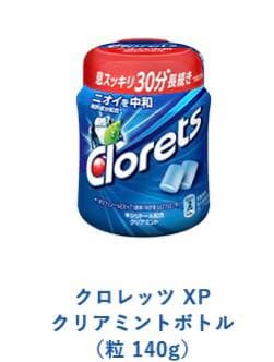 ンデリーズ・ジャパン クロレッツXPクリアミントボトルR 140g - メルカリ