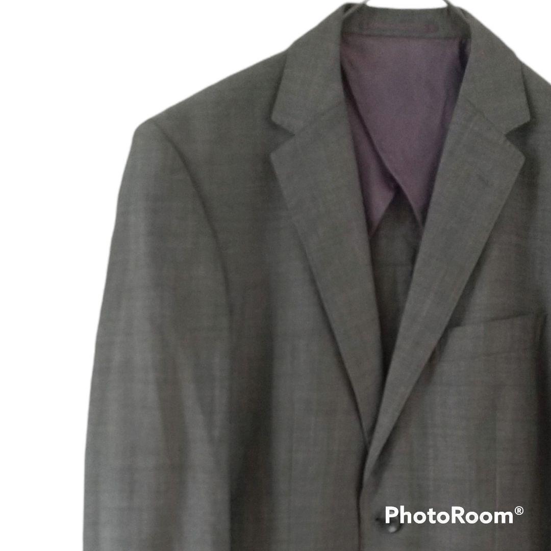 LANIFICIO【92Y5】メンズ テーラードジャケット グレー シングル - メルカリ