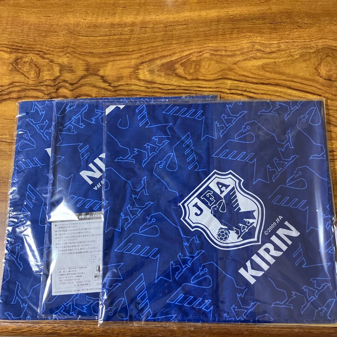 オリジナルバンダナ JFA KIRIN 2009 by メルカリ