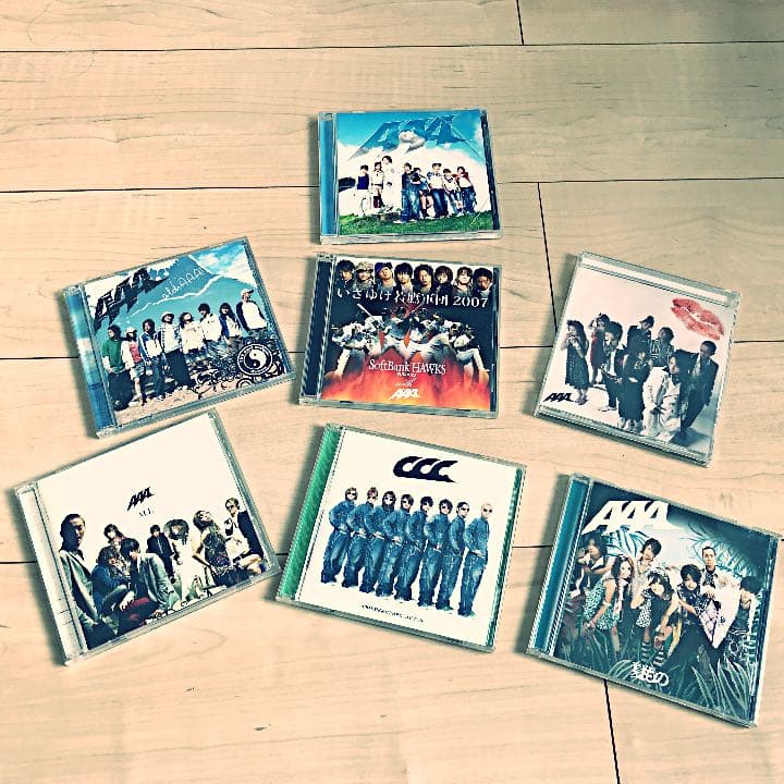 AAA CD(DVD付き) 7枚セット - メルカリ