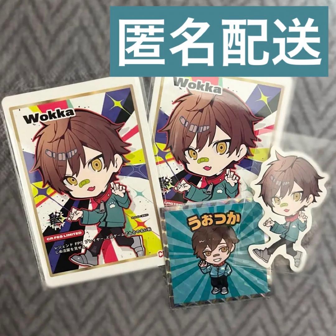 CR wokka トレーディングカード ステッカー - メルカリ