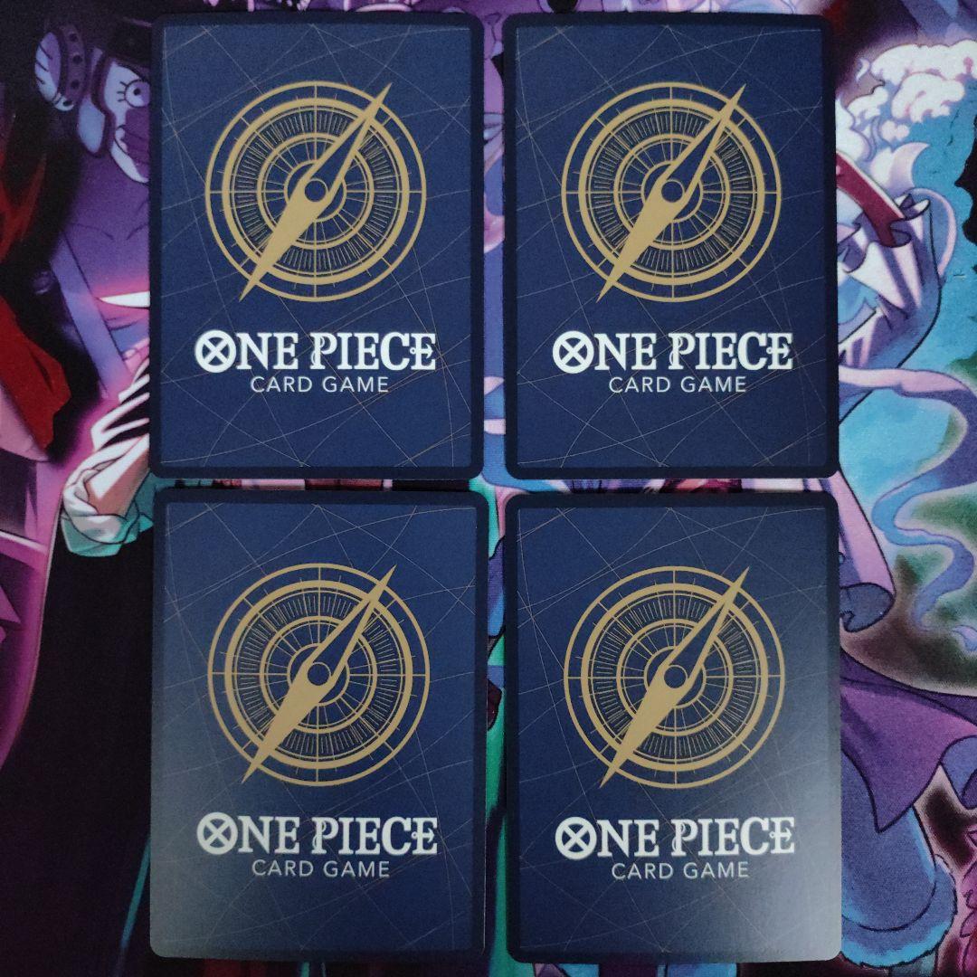 ロロノア・ゾロ Rパラレル EB02-019 4枚セット スタバ優勝プロモ - メルカリ