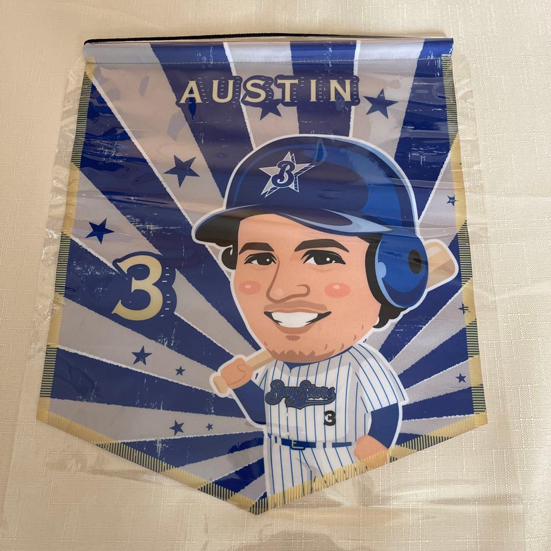 横浜DeNAベイスターズ タペストリーオースティン選手 - メルカリ