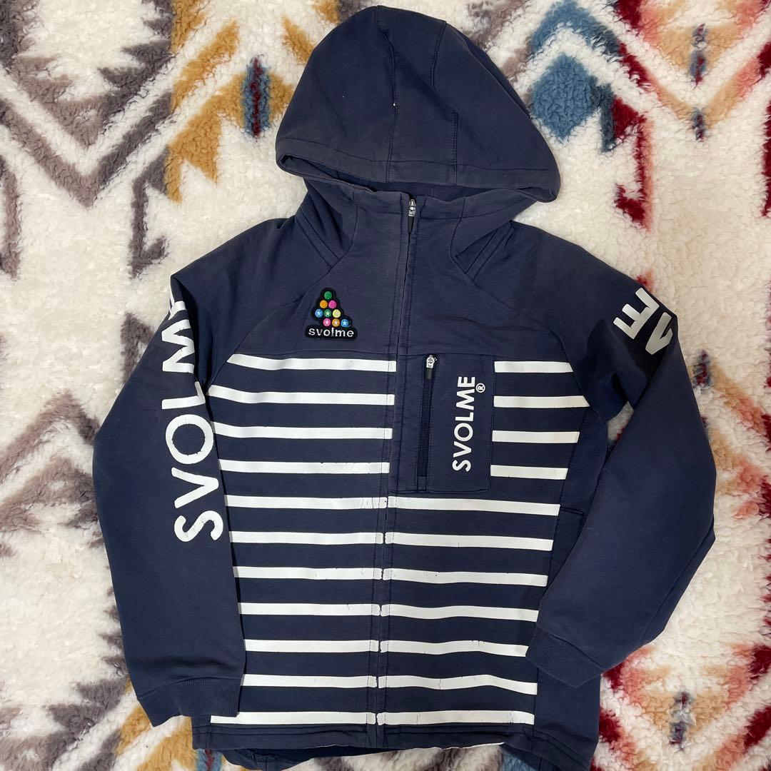 SVOLME ストライプ ジャケット 130cm~ ネイビー - メルカリ