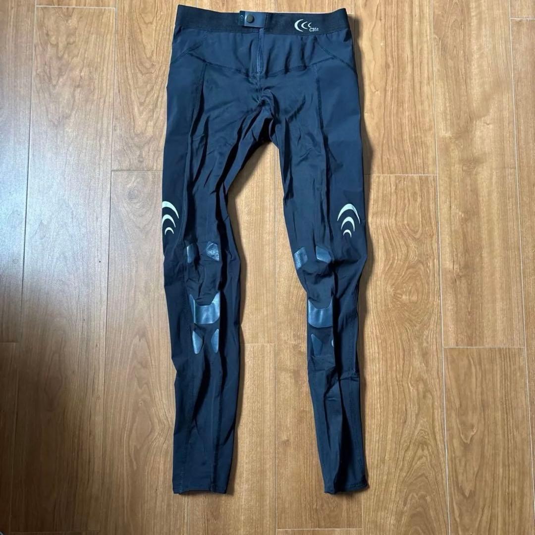 サイズM C3fit (シースリーフィット) エレメントエアーロングタイツ - メルカリ