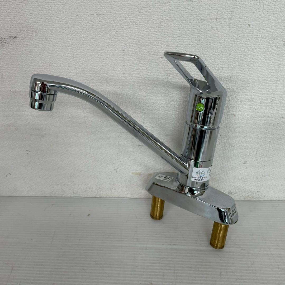 KVK シングルレバー混合栓 2穴 KM5081TV8R2E ② Y1781 - メルカリ