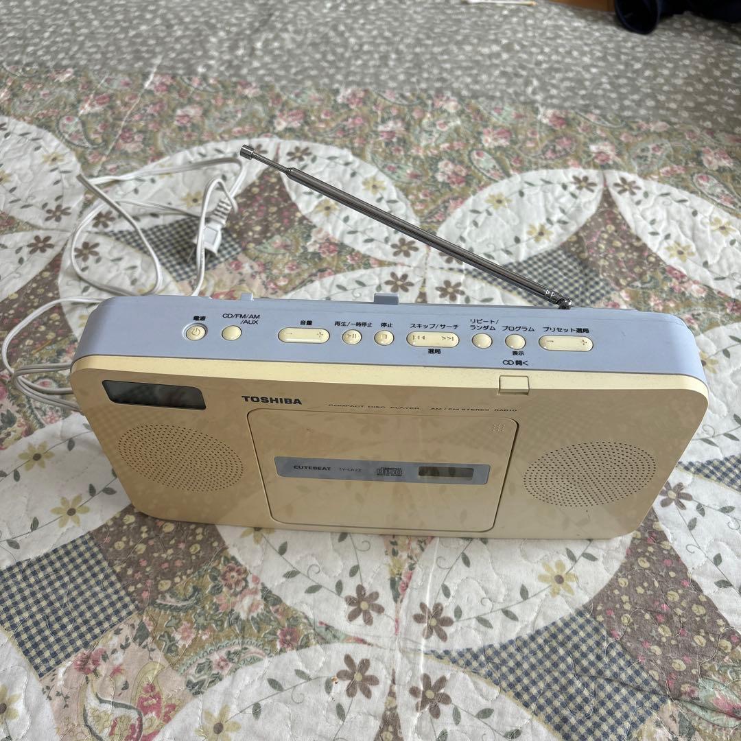 東芝 CDラジオ TY-CR22 - メルカリ