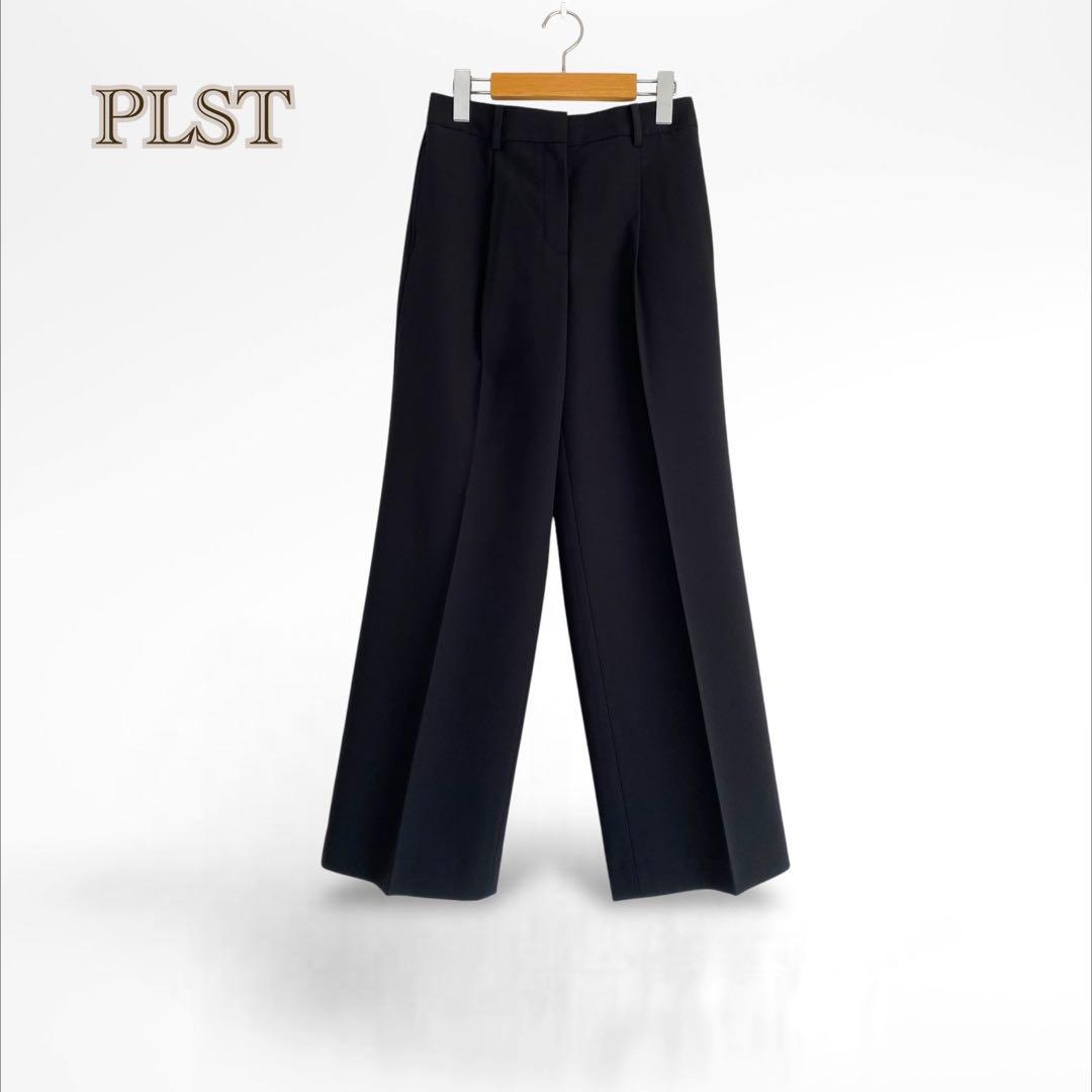 【プラステ/PLST】スラックス センタープレス パンツ【S】ポリエステル100 - メルカリ