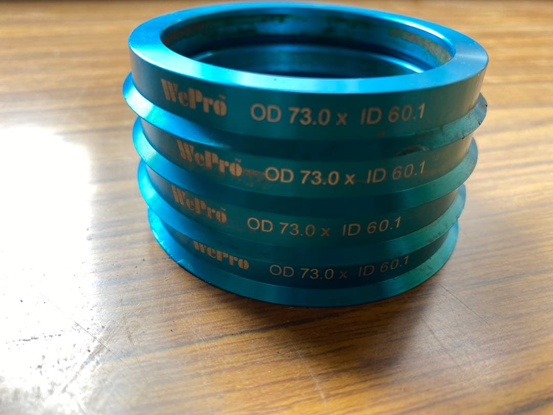 Wepro ハブリング 外径73.0mm 内 径60.1mm 4枚セット - メルカリ