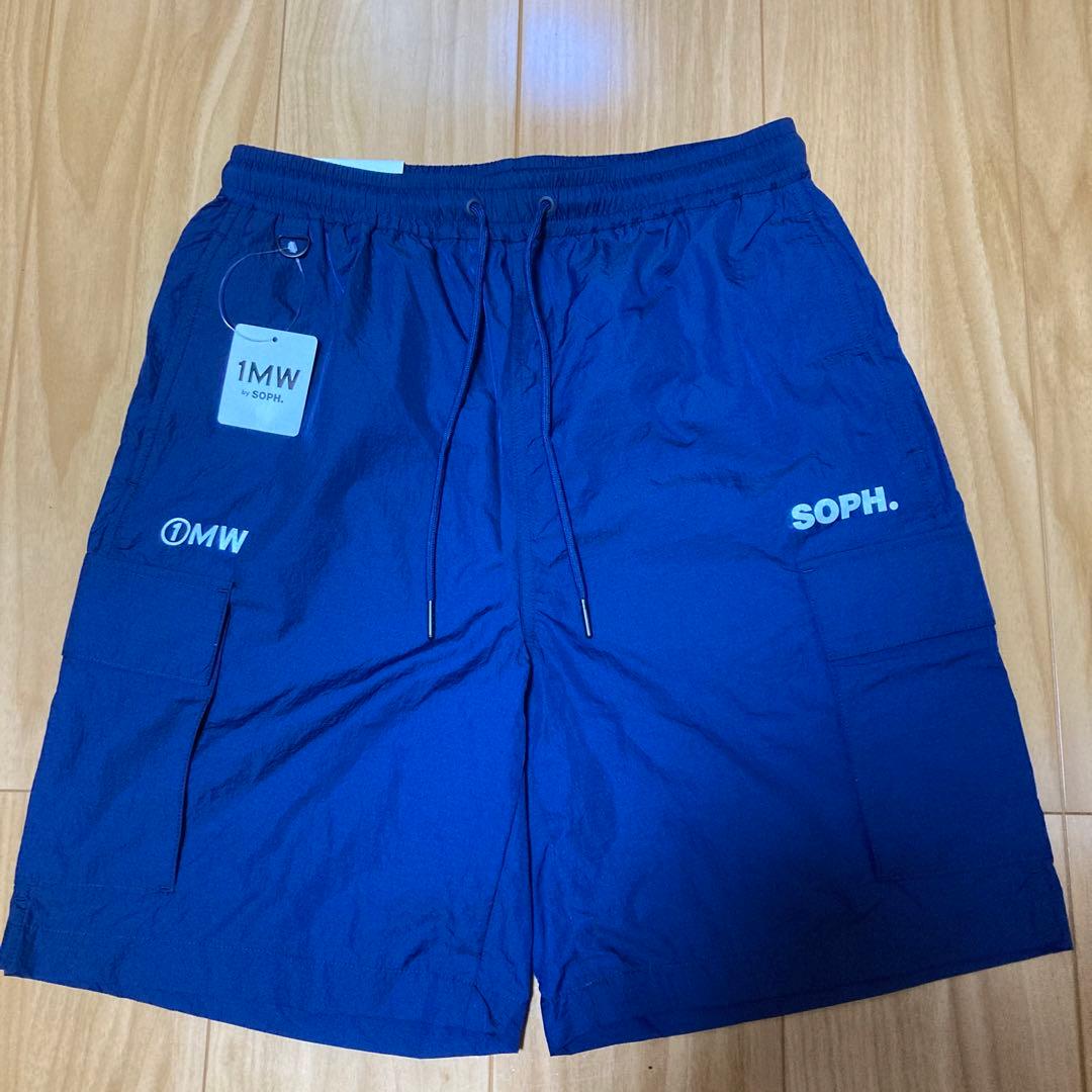 新品 Sサイズ GU X SOPH. 1MW カーゴ ハーフパンツ ネイビー - メルカリ