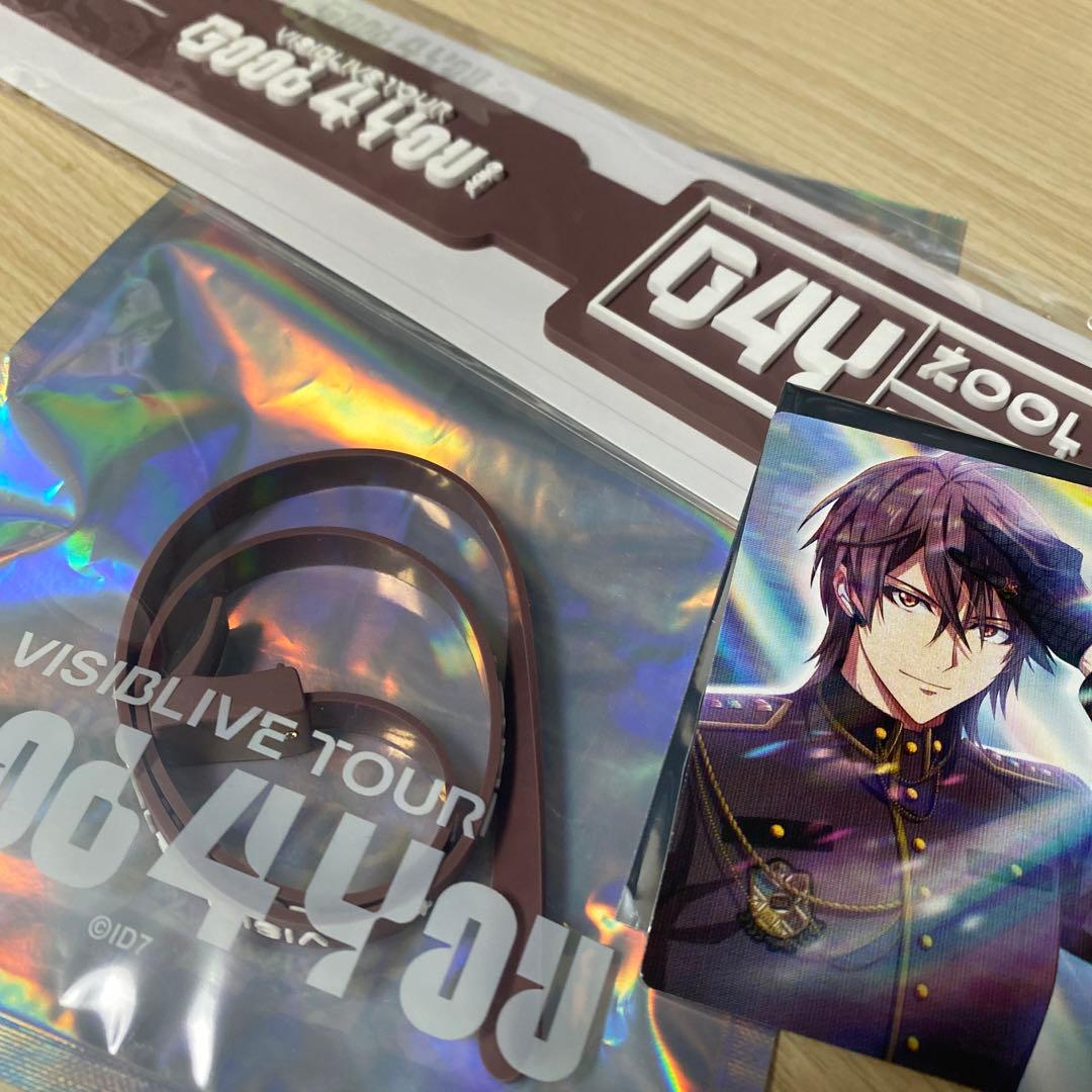 IDOLiSH7 G4Y ラゲッジタグ ラバーブレスレット 虎於 特典 - メルカリ