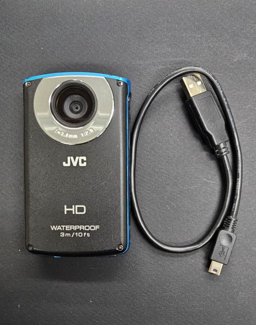 JVC HD アクションカメラ 防水 3m - メルカリ