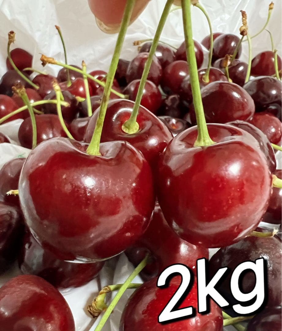 クール便‼️11.5rアメリカンチェリー2kg 車厘子 さくらんぼ 果物 フルーツ - メルカリ