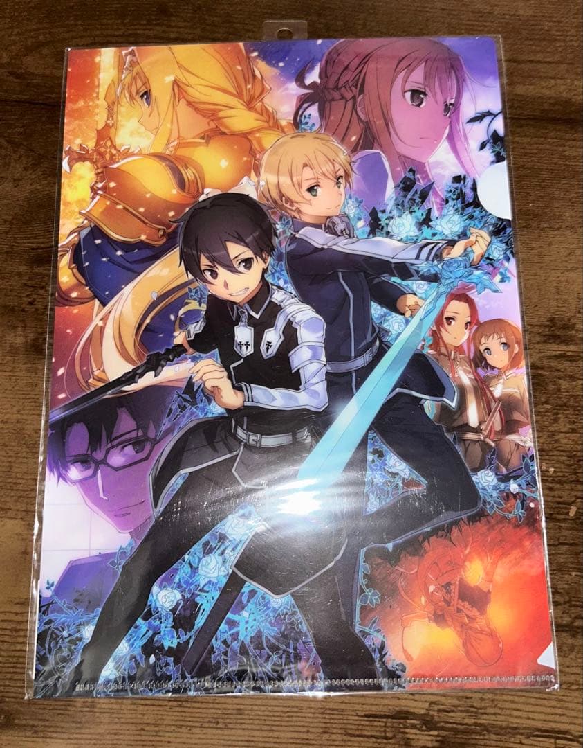 SAO アリシゼーション クリアファイル - メルカリ