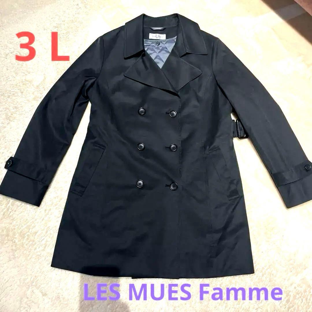 LES MUES Famme コート 3L ライナー付ベルト付 - メルカリ