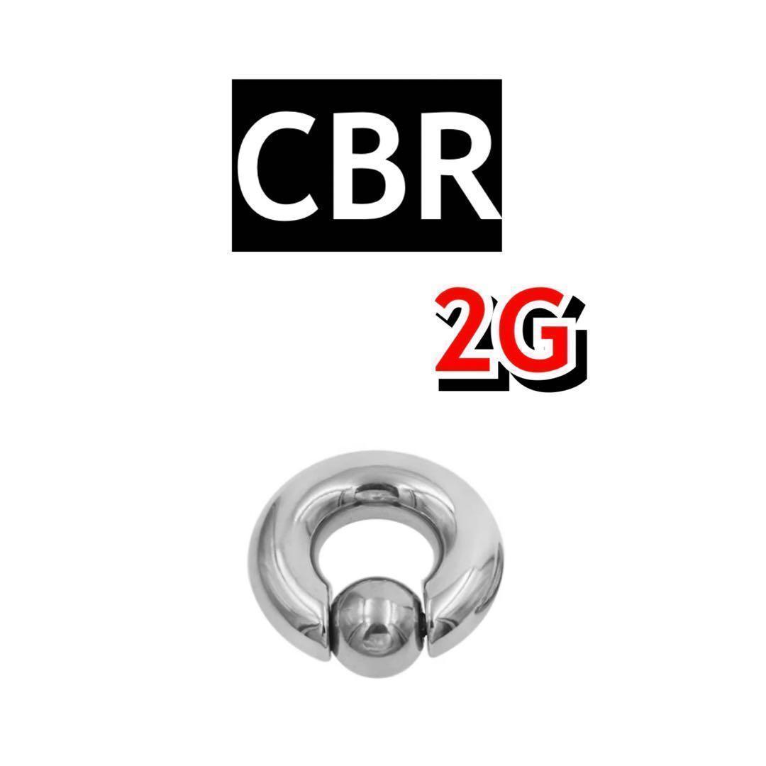 ボディピアス ビッグCBR ラージサイズ 6mm 2G シルバー 拡張器 - メルカリ