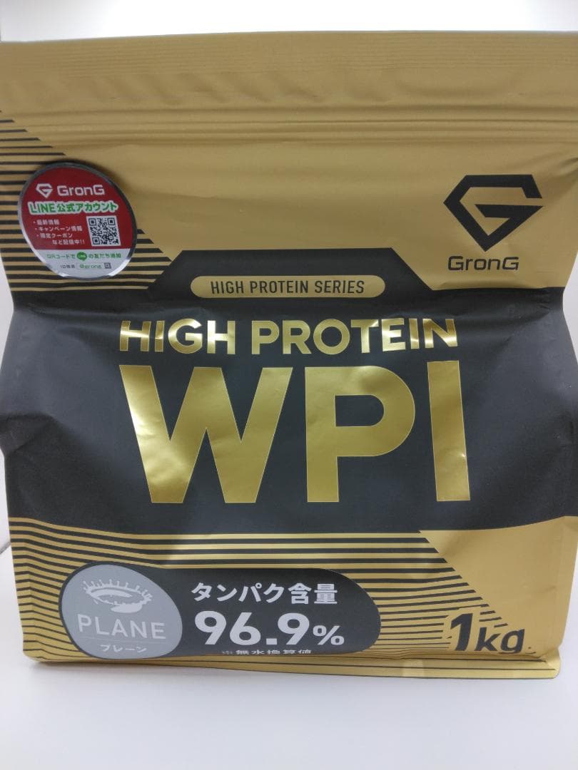 GronG ハイプロテイン プレーン WPI 1kg プレーン - メルカリ