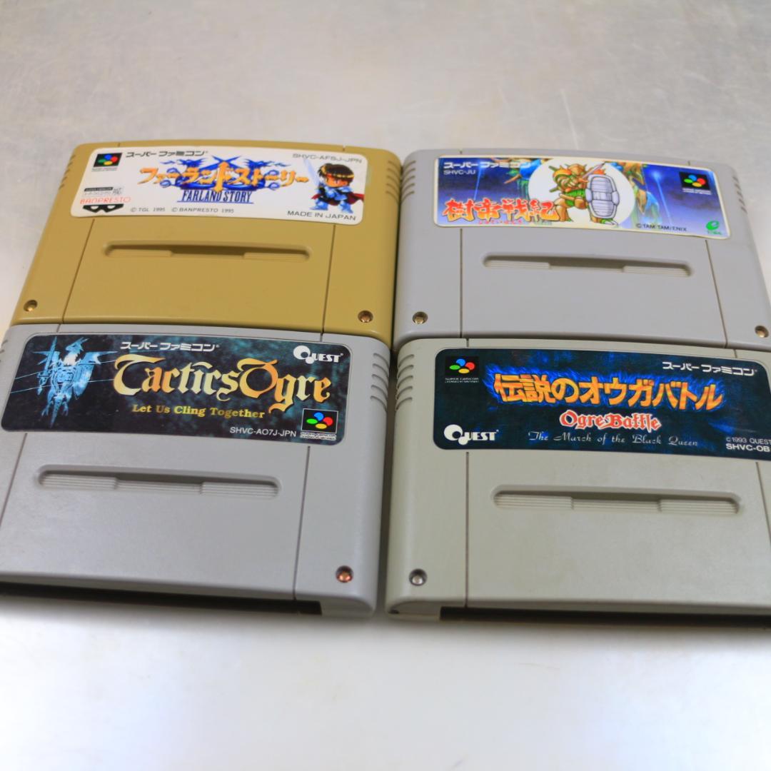【プレイOK】ファーランドストーリーなどSRPG 4作【SFC】 - メルカリ